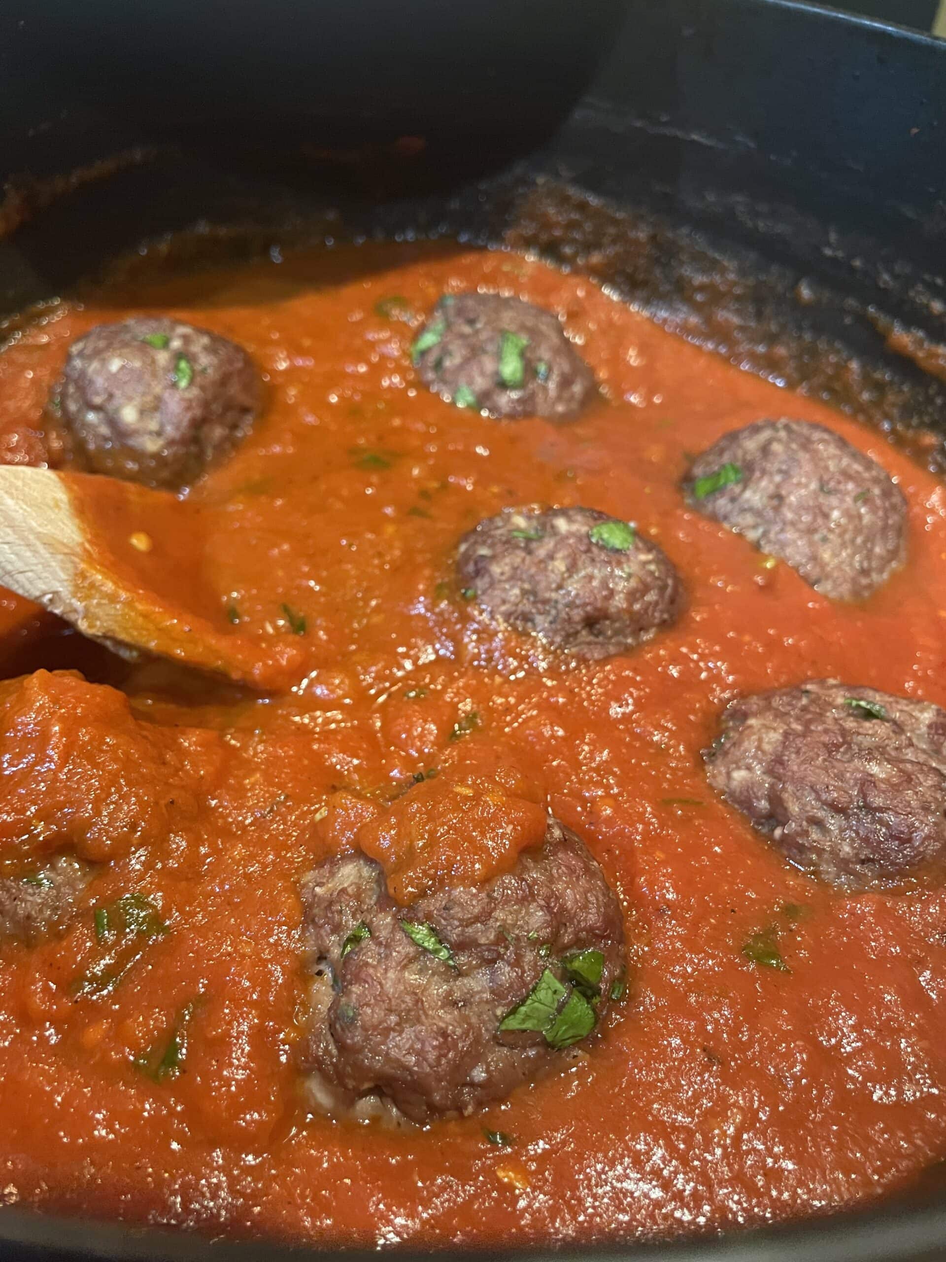 Oven-Baked Meatballs - The Host Notes